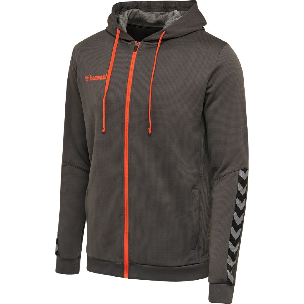Hummel Authentic Poly Zip Hoodie | HANDBALL.DE
