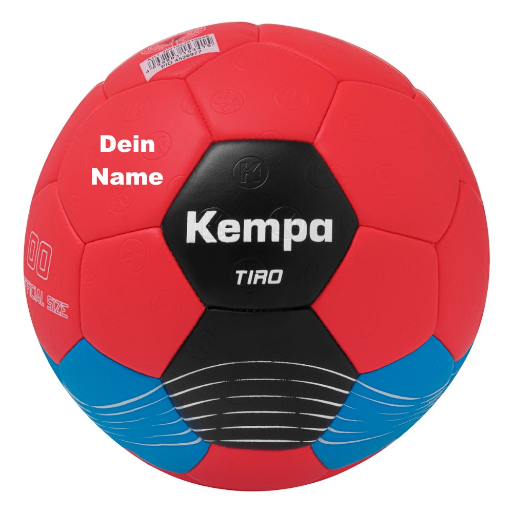 Dein Ball. Dein Name. Kempa Tiro gewichtsreduzierter Handball für ...